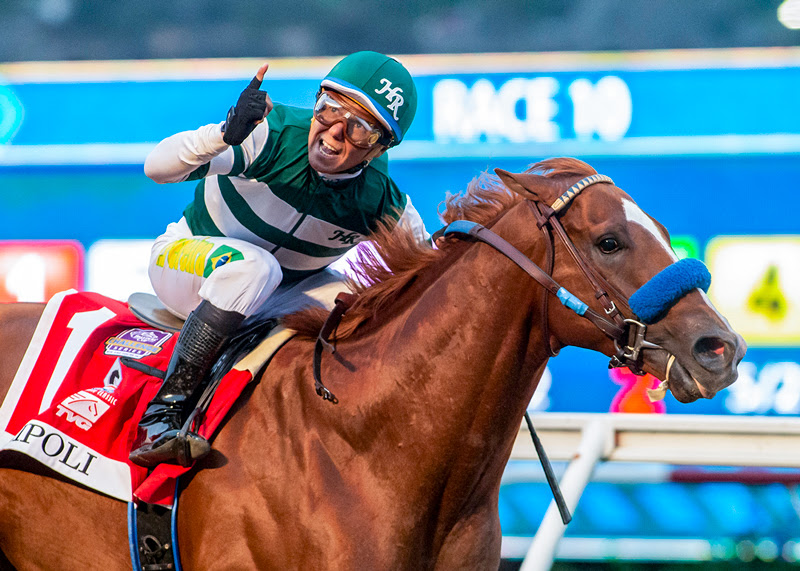 Trípoli del Hronis ganó determinación el Pacific Classic - Hípica Global