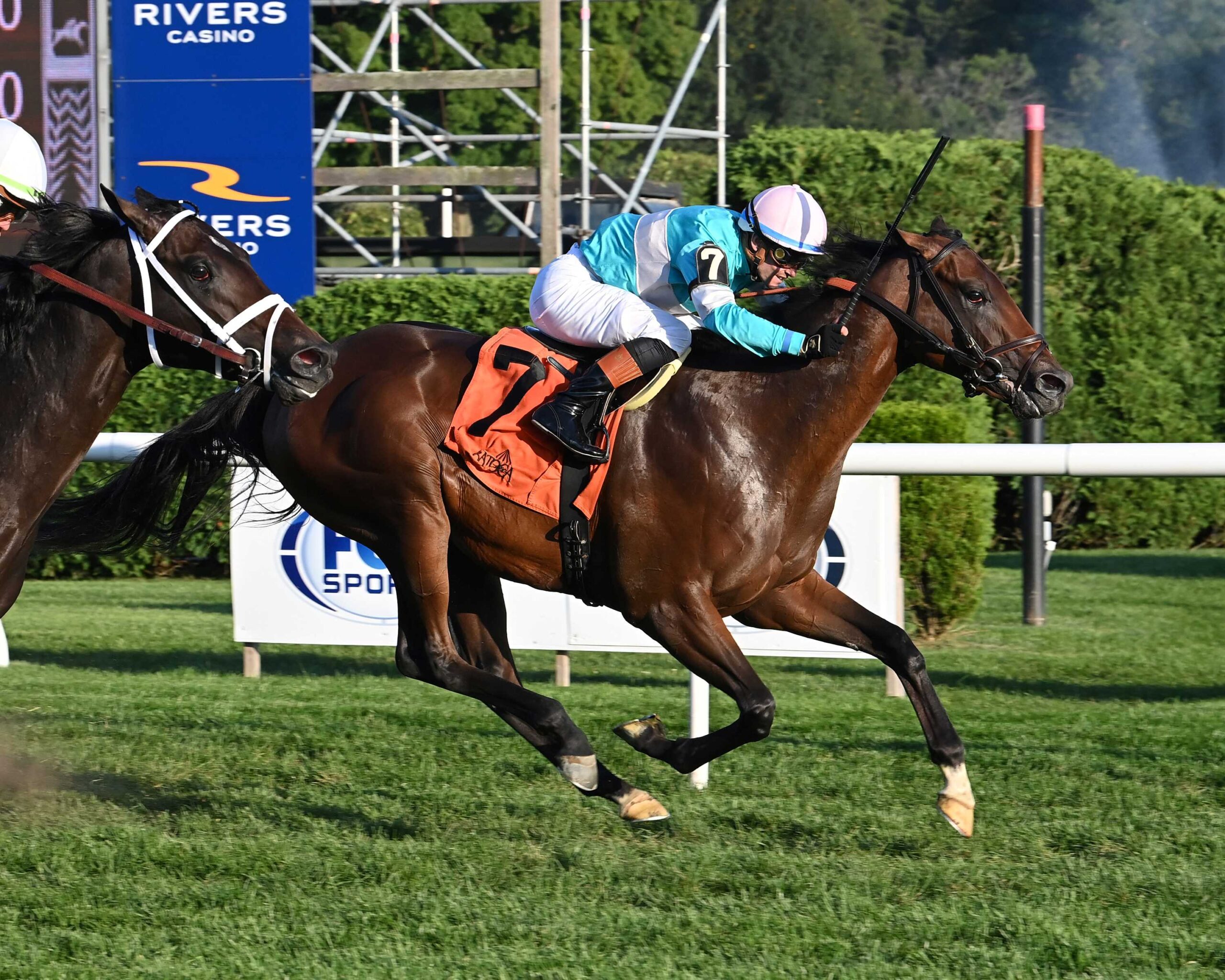Zulu Kingdom con el toque de Prat ganó el With Anticipation Stakes ...